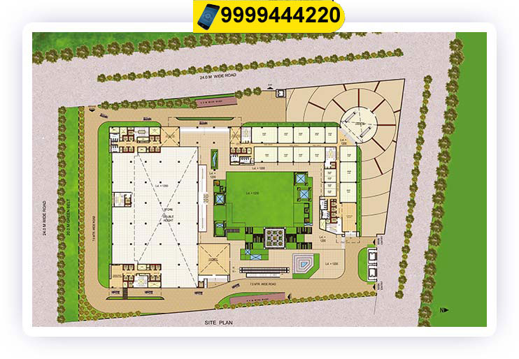 anthurium-layout-plan - Noida Commercial