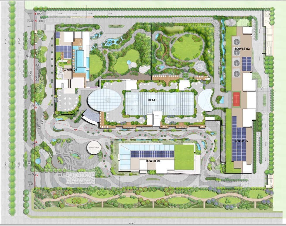CRC The Flagship-Office Spaces Retail Shops Sector 140a Noida