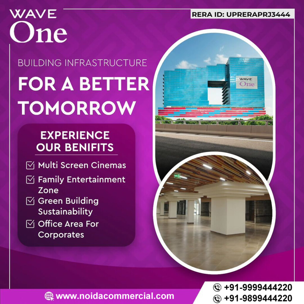 Wave One Noida: Commercial Tower with High Footfall Advantage